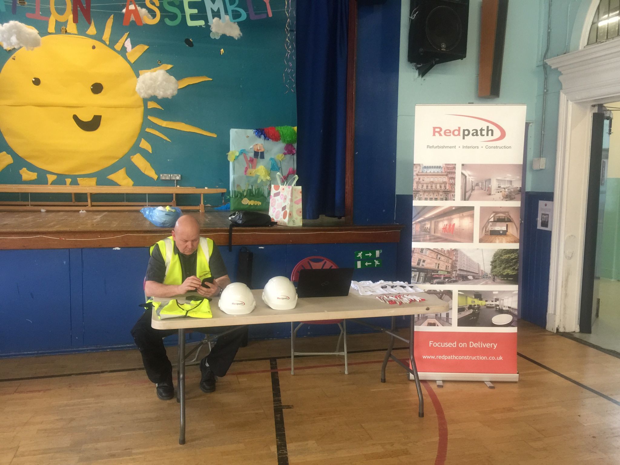 Redpath Construction | Tollcross Primary School visit
