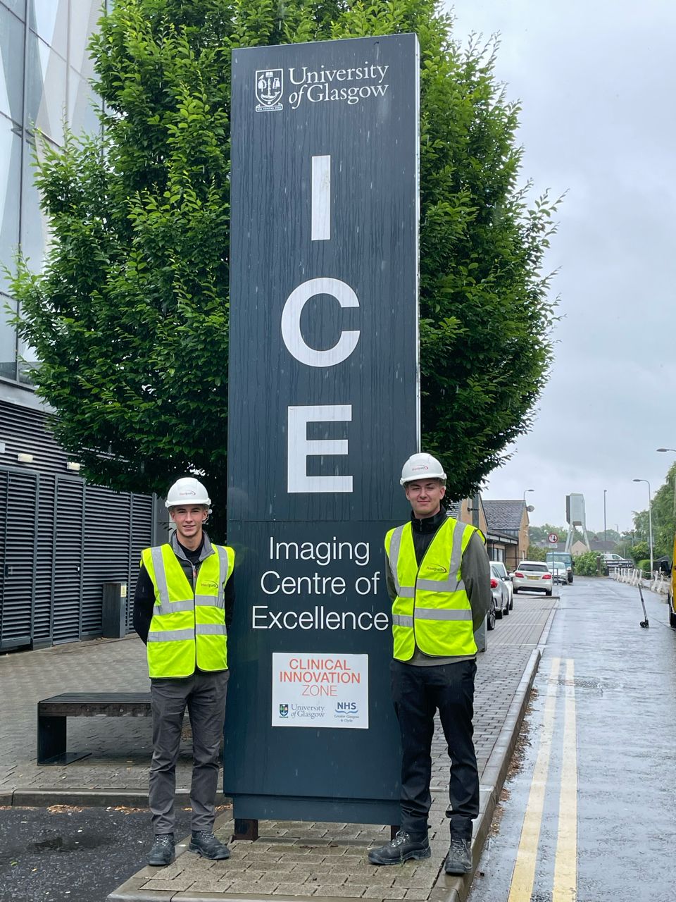 Redpath Construction | Meet our new under-graduates Oliver and Blair