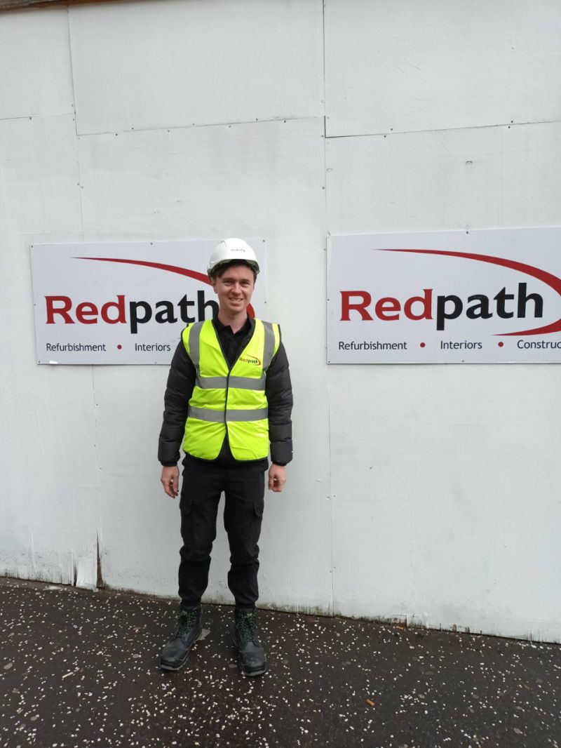Redpath Construction | Meet our new work placements from Glasgow ...